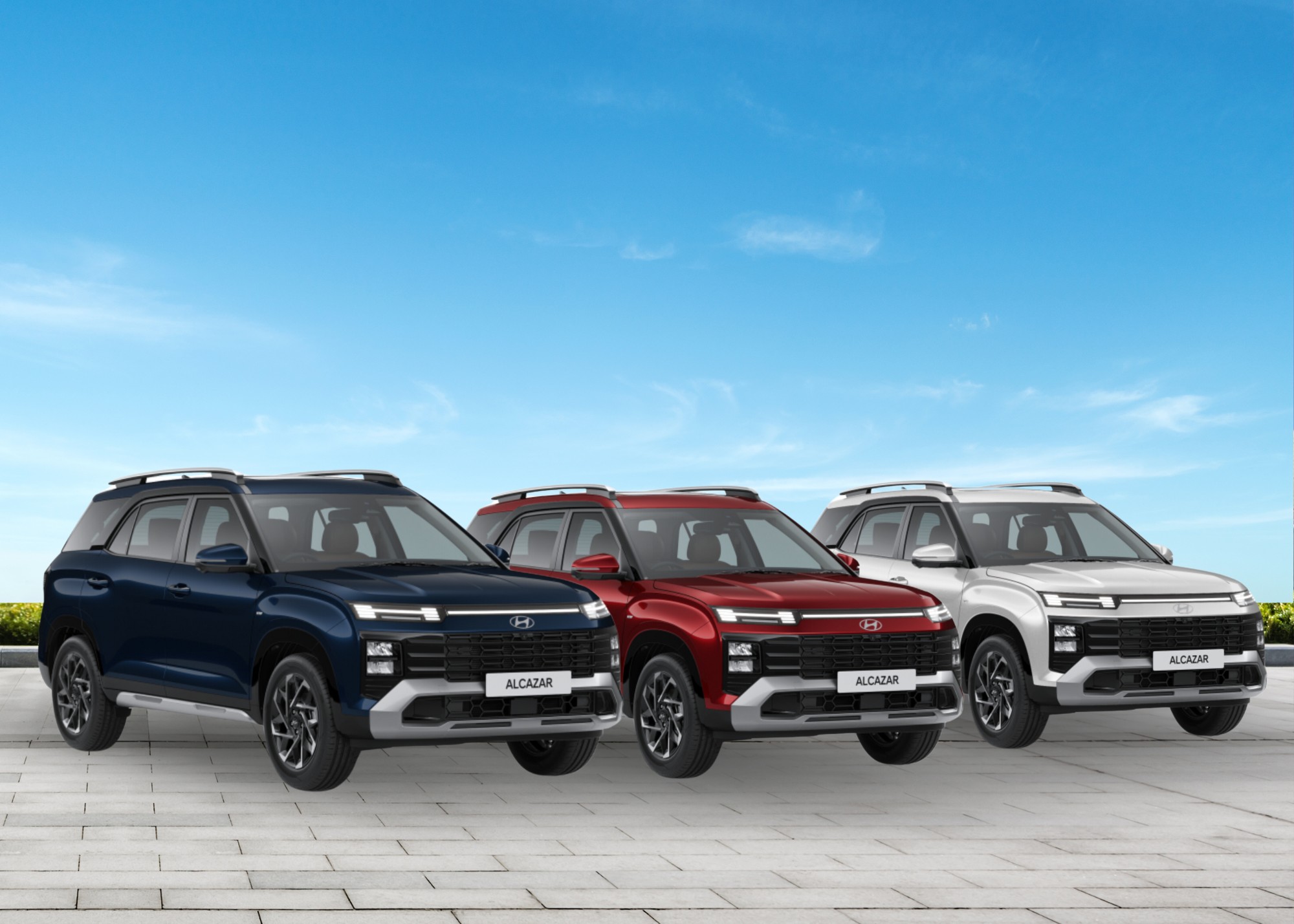 Hyundai Alcazar Facelift: Complete List of Available Colour Options For ...